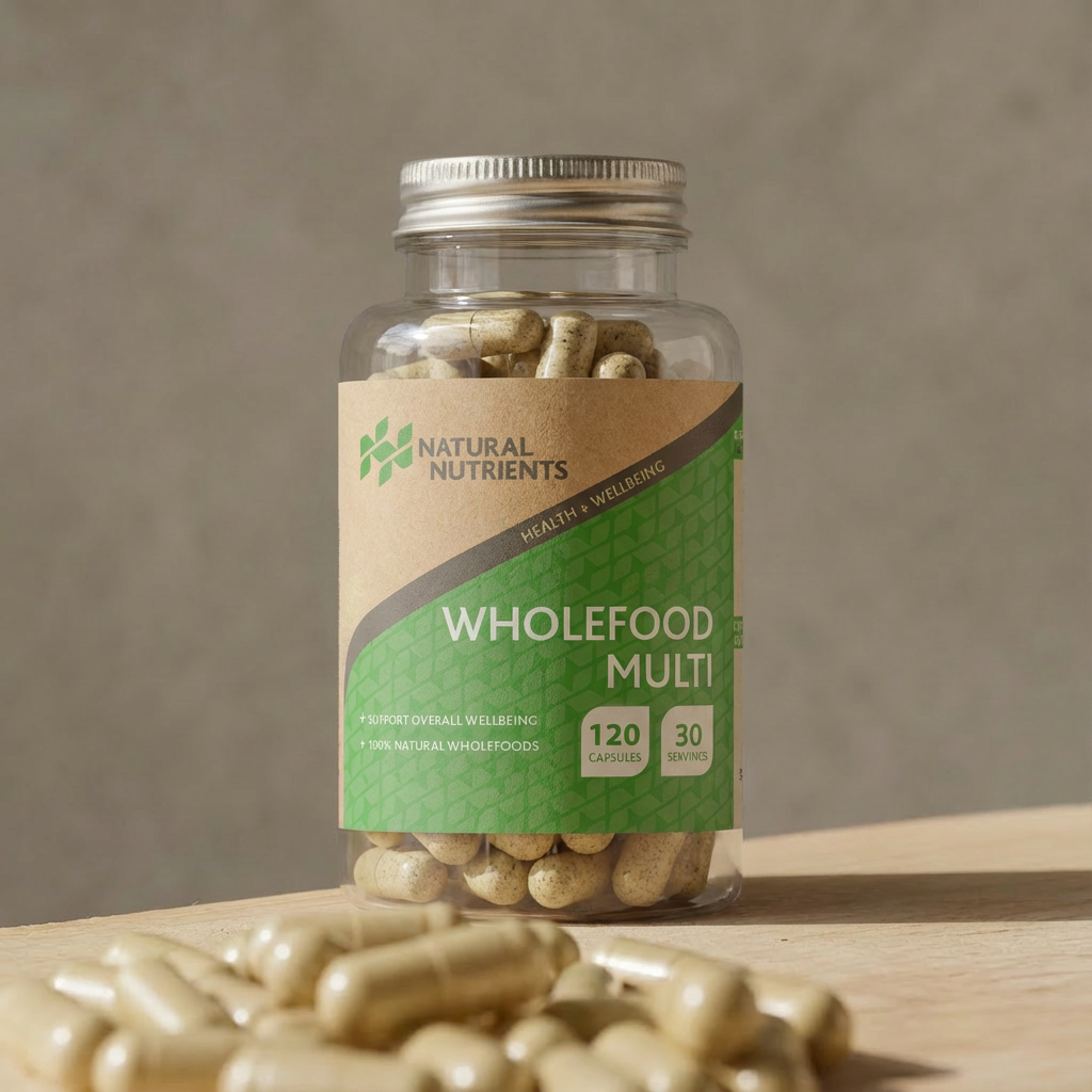 Wholefood Plant Based Multivitamin – Natural Nutrients