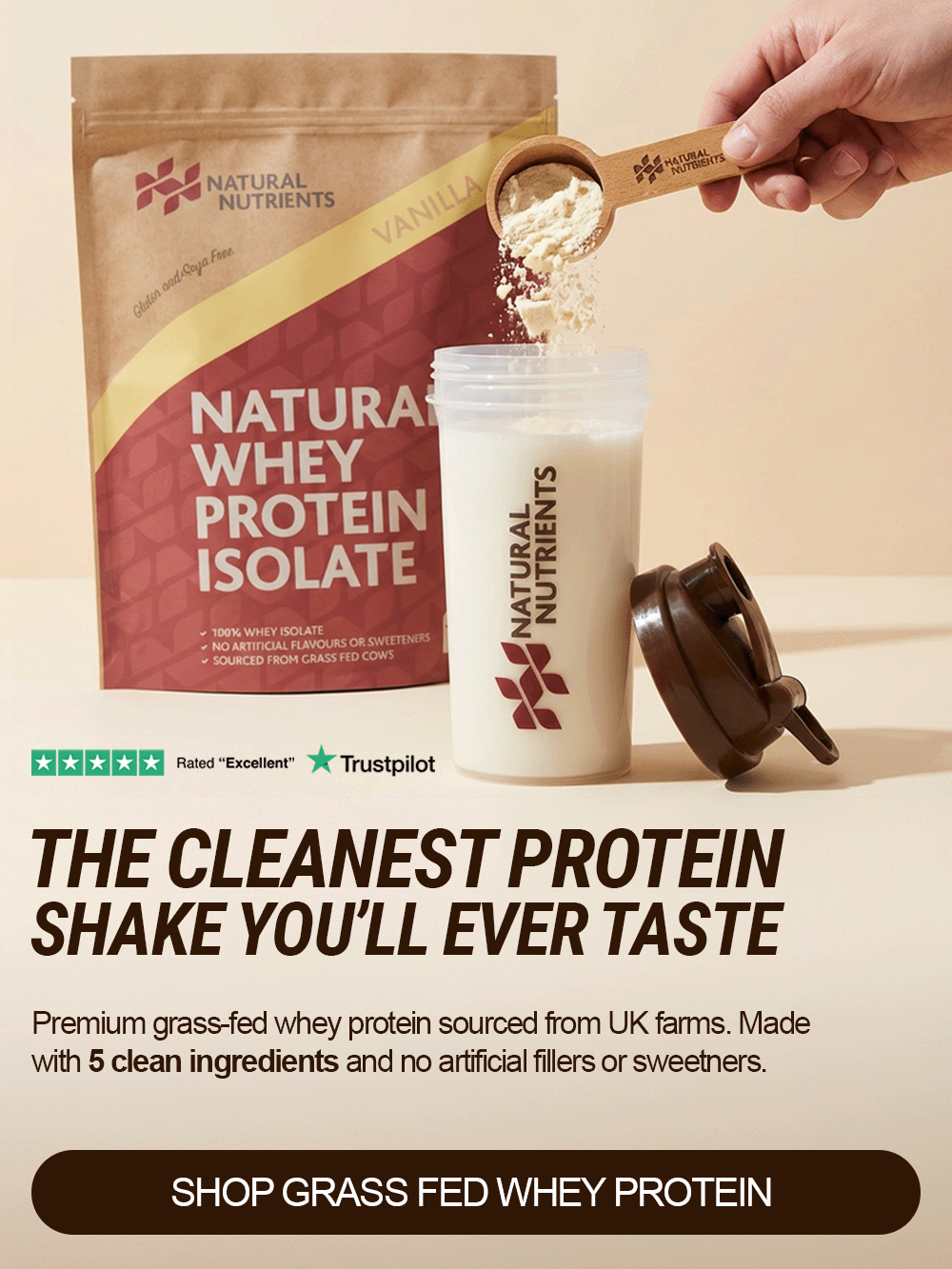 Natural Nutrients | Natural Protein Powder | Vitamins & Supplements