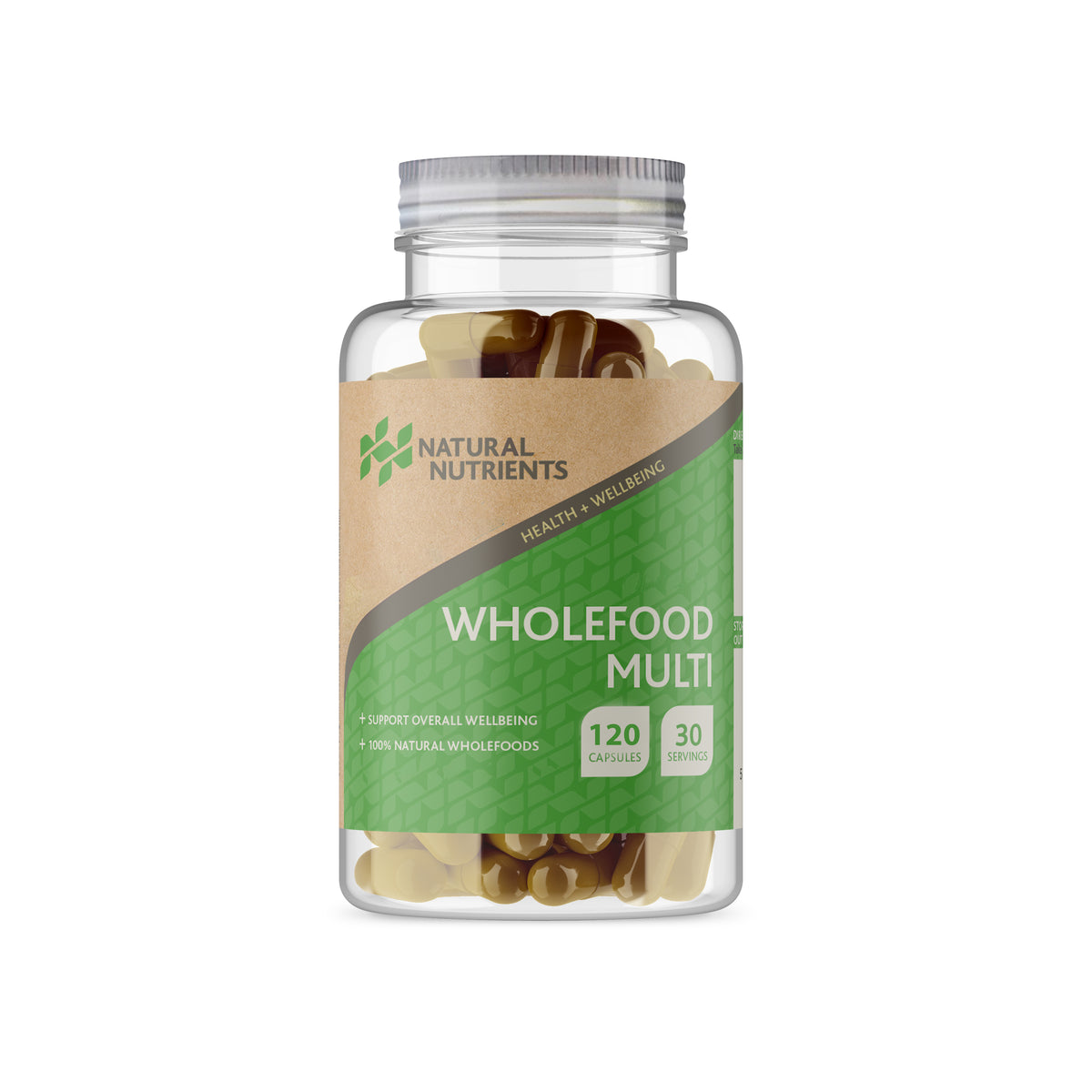 Wholefood Plant Based Multivitamin – Natural Nutrients